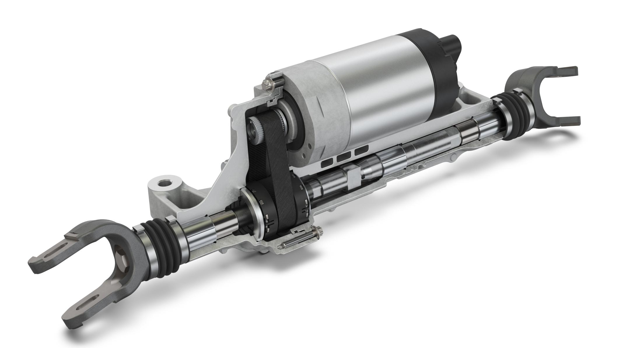 Rear-wheel steering solution | Press media | Schaeffler Group